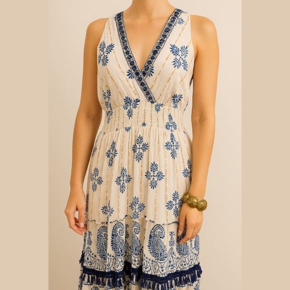 Me 2 Magic | Dresses | Nwt Me 2 Magic Bohemian Maxi Dress Size X | Poshmark
